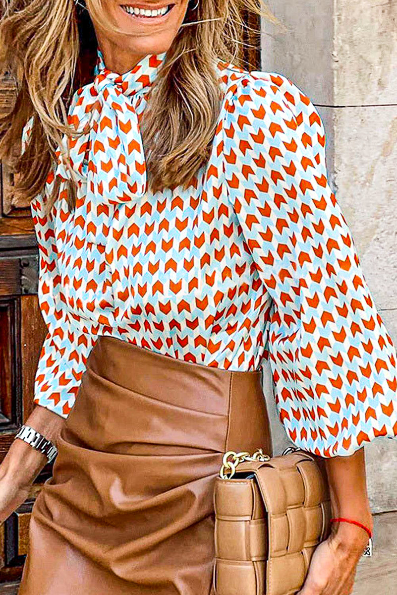 Paris Puff Sleeve Blouse – Red Boutique
